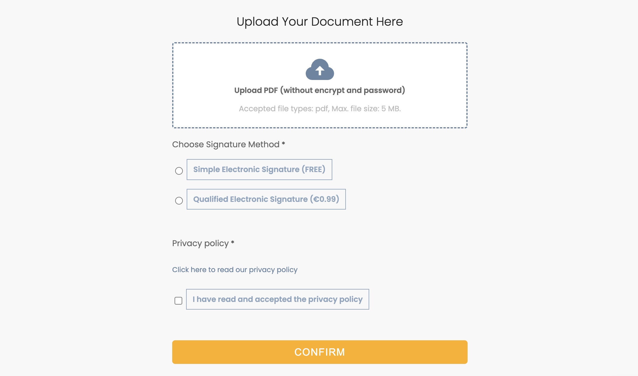 Sign Docs Online | Digital Signature Web Application